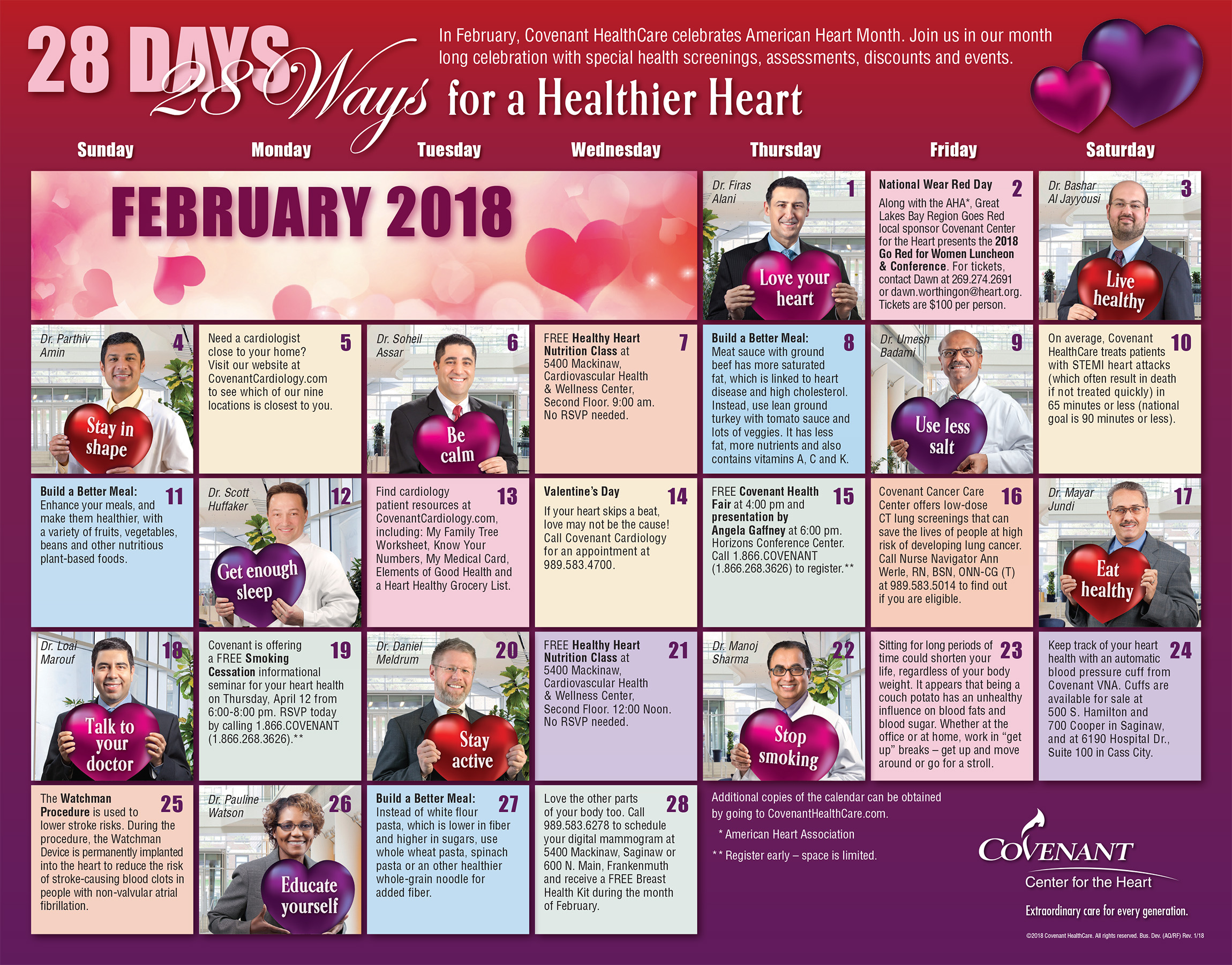 Covenant Center for the Heart | Cardiology | Michigan | Covenant HealthCare